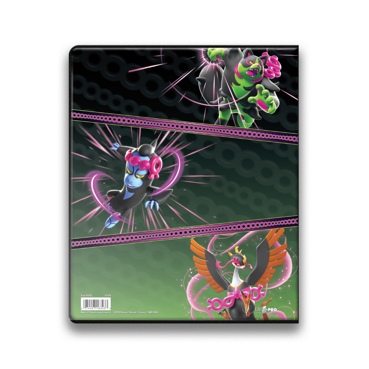 Scarlet and Violet Shrouded Fable 9-Pocket Portfolio for Pokémon ...